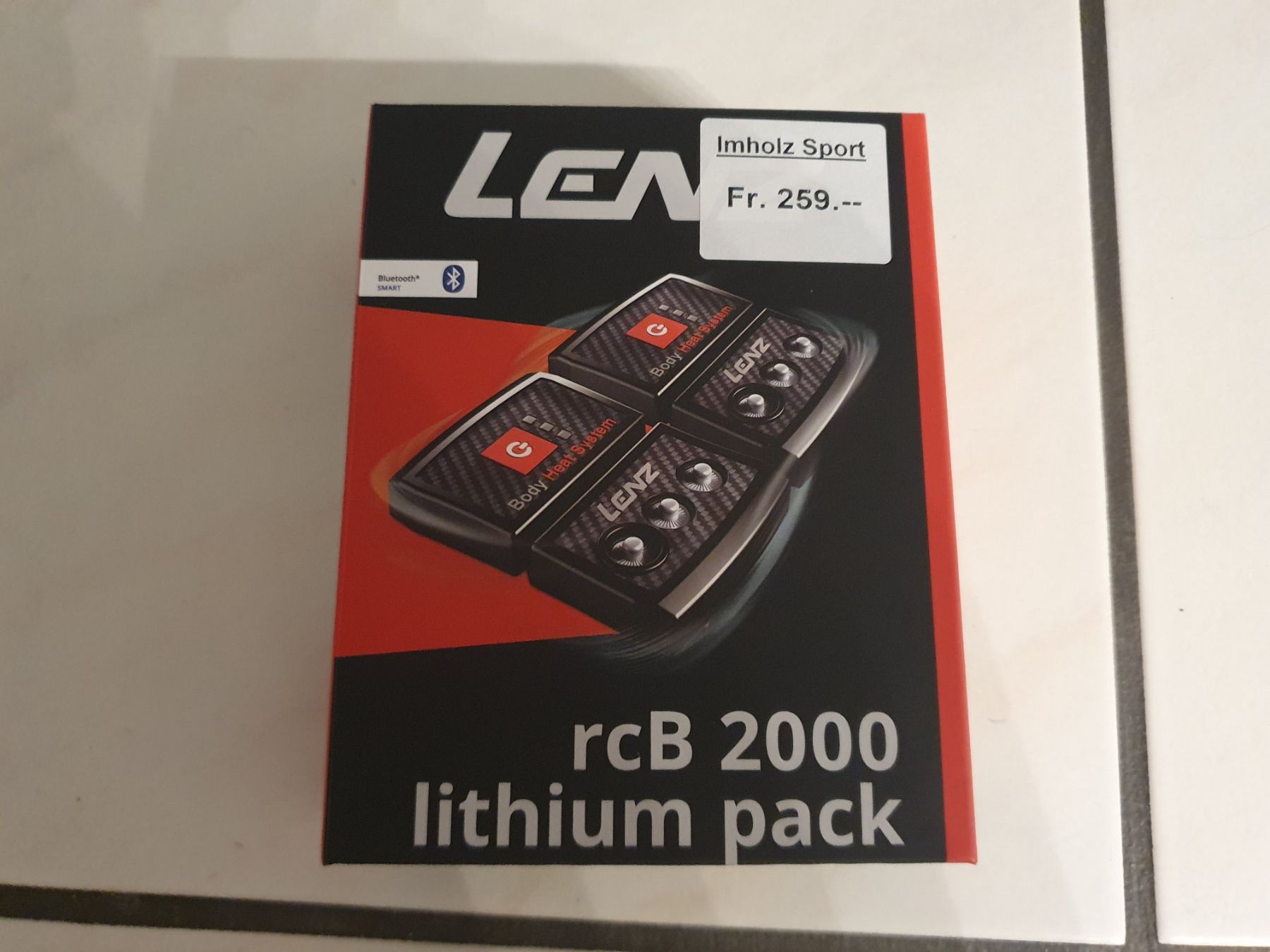Lenz rcB 2000 Lithium Packs ( Body Heat System ) (Neu (gemäss ...