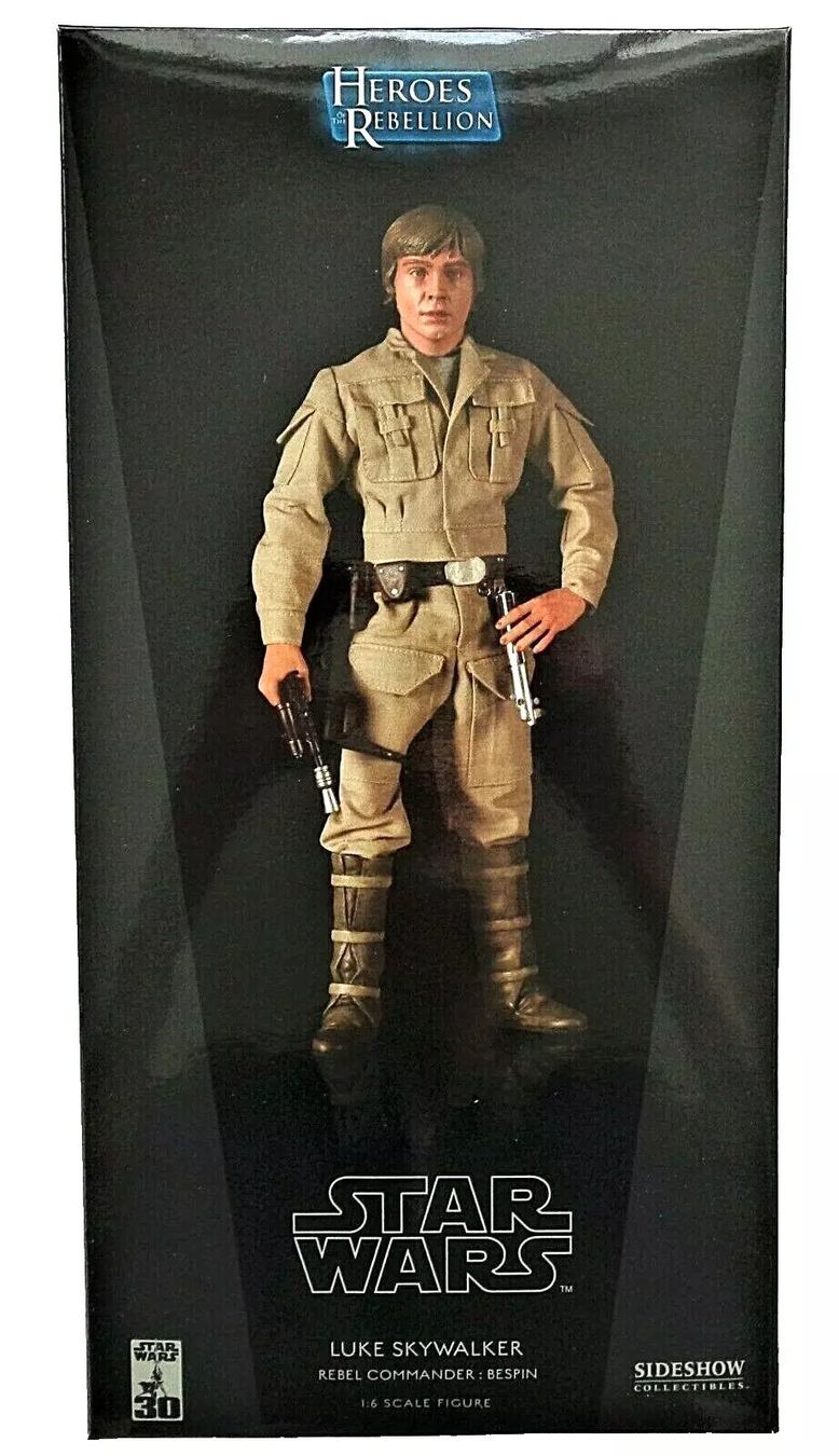 SIDESHOW Star Wars Luke Skywalker Bespin Rebel Commander (Gebraucht) in ...