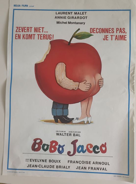 Affiche Originale du Film Bobo Jacco - Film Culte! (Gebraucht) in ...