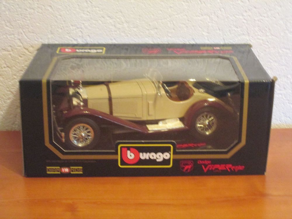 Burago Mercedes-Benz SSK 1/18 (Gebraucht) in Bonfol für CHF 9.9 – mit ...