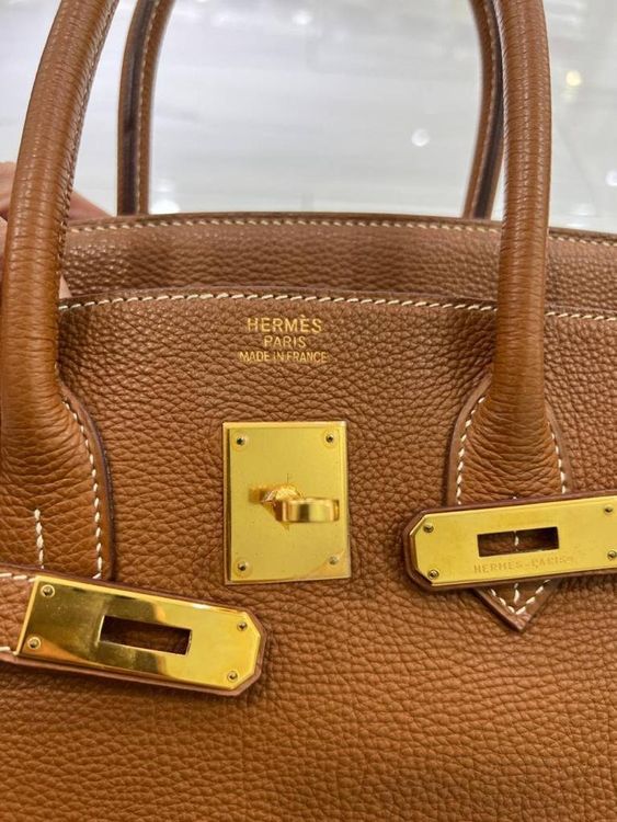 Hermes B35 Gold Togo Ghw Stamp H | Kaufen auf Ricardo