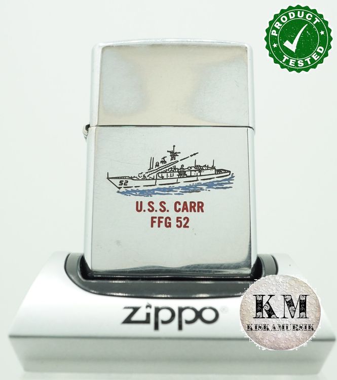 ZIPPO® US NAVY - U.S.S. CARR - 1997 - GEZÜNDET (Gebraucht) in Mels für ...