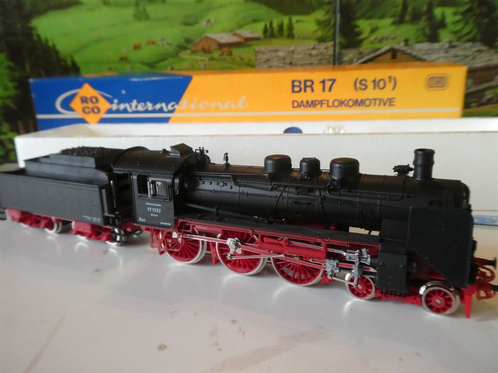 Roco DB/DR Dampflok BR17 H0 GL | Kaufen auf Ricardo