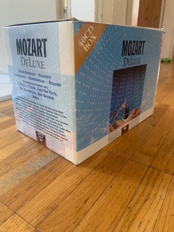40-CD-Set of W.A.Mozart (Mozart DeLuxe) (Neu (gemäss Beschreibung)) in ...