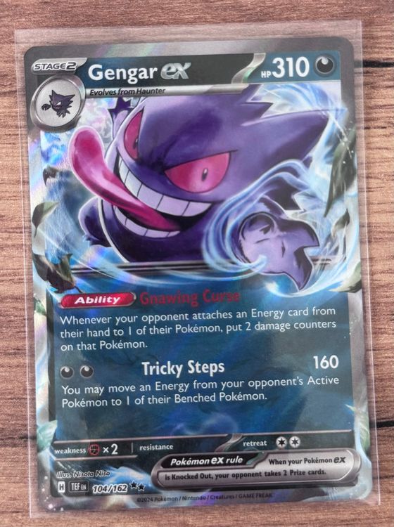 Gengar ex Pokemon Temporal Forces TEF 104/162 | Kaufen auf Ricardo