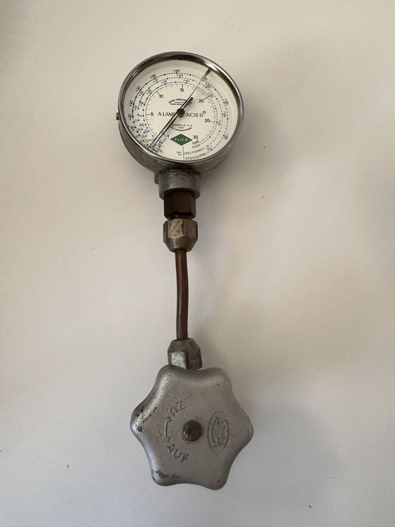 Vintage Manometer A LAMBE ACIER, Sondelle S.A., Top! (Gebraucht) in ...