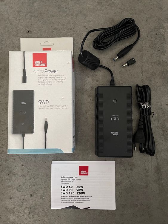 ALPHA ELECTRONICA Netzgerät SWD120-41260, 12V/10A, 120W, NEU (Neu und originalverpackt) in ...