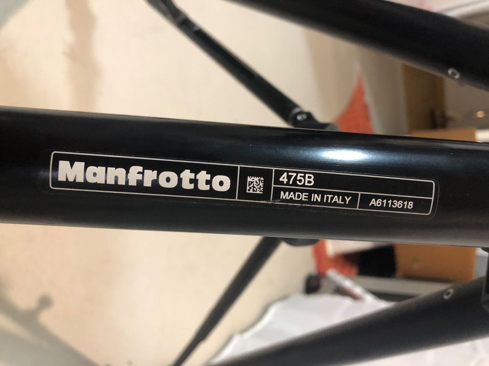 Trépied Manfrotto 475B et tête 029 MK2 pour chambre 4x5 (Gebraucht) in ...