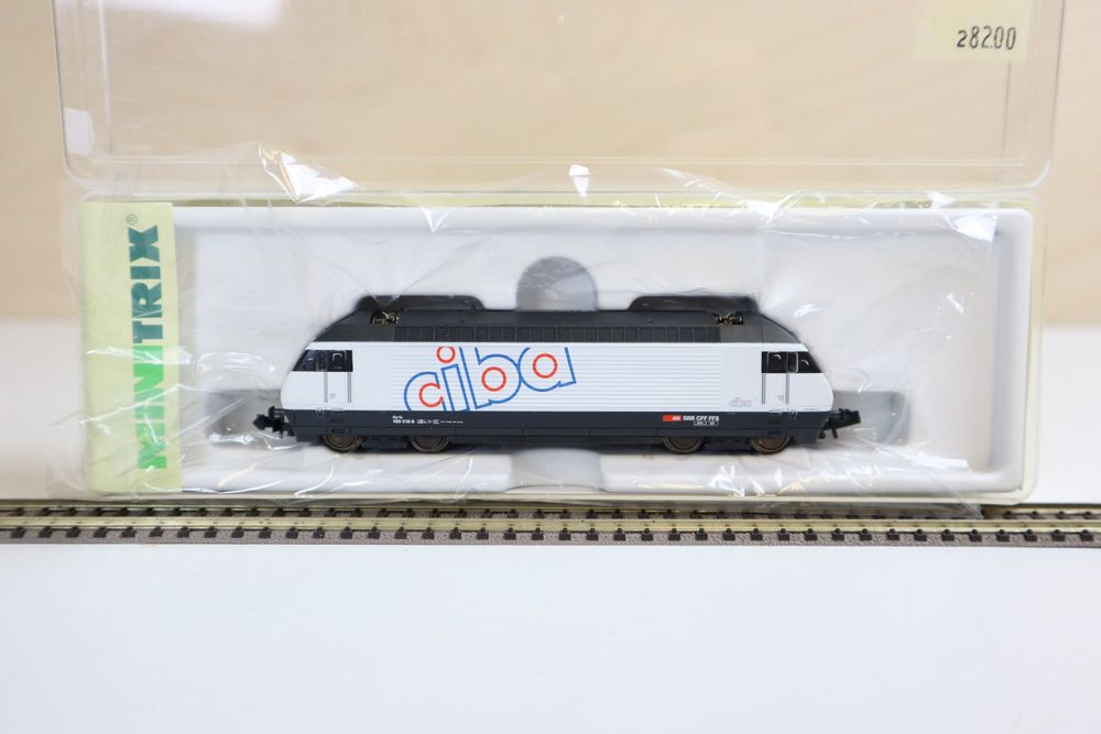 Minitrix SBB Re 460 "CIBA" E-Lok 12689 - Digital NP: 380.- (Gebraucht ...