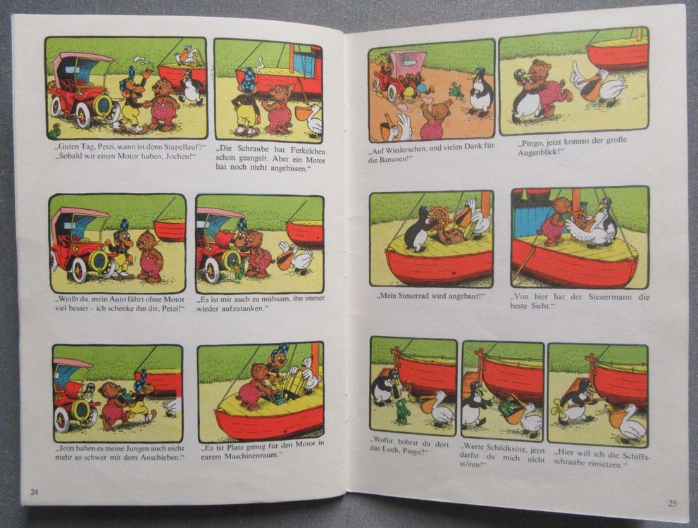 Petzi baut ein Schiff - eine Bildergeschichte (Gebraucht) in Auenstein ...