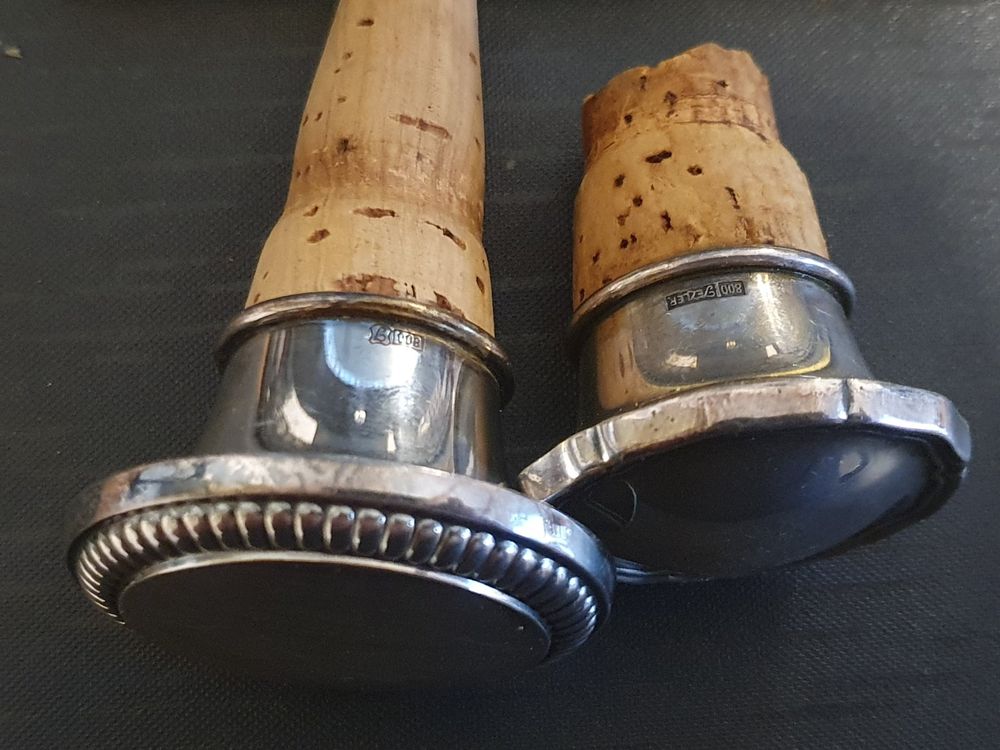 Jetzler Flaschenkorken Silber 800 Antik Vintage Jugendstil (Gebraucht ...