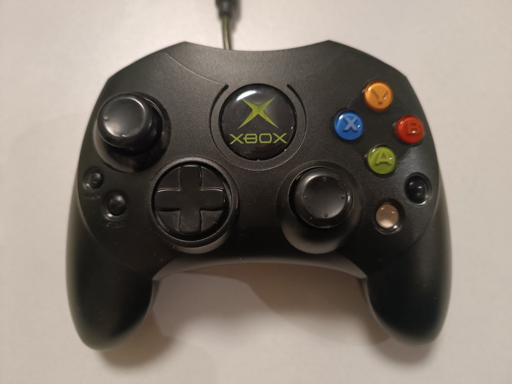 OG XBox Controller S schwarz (Gebraucht) in Gasel für CHF 24 – mit ...