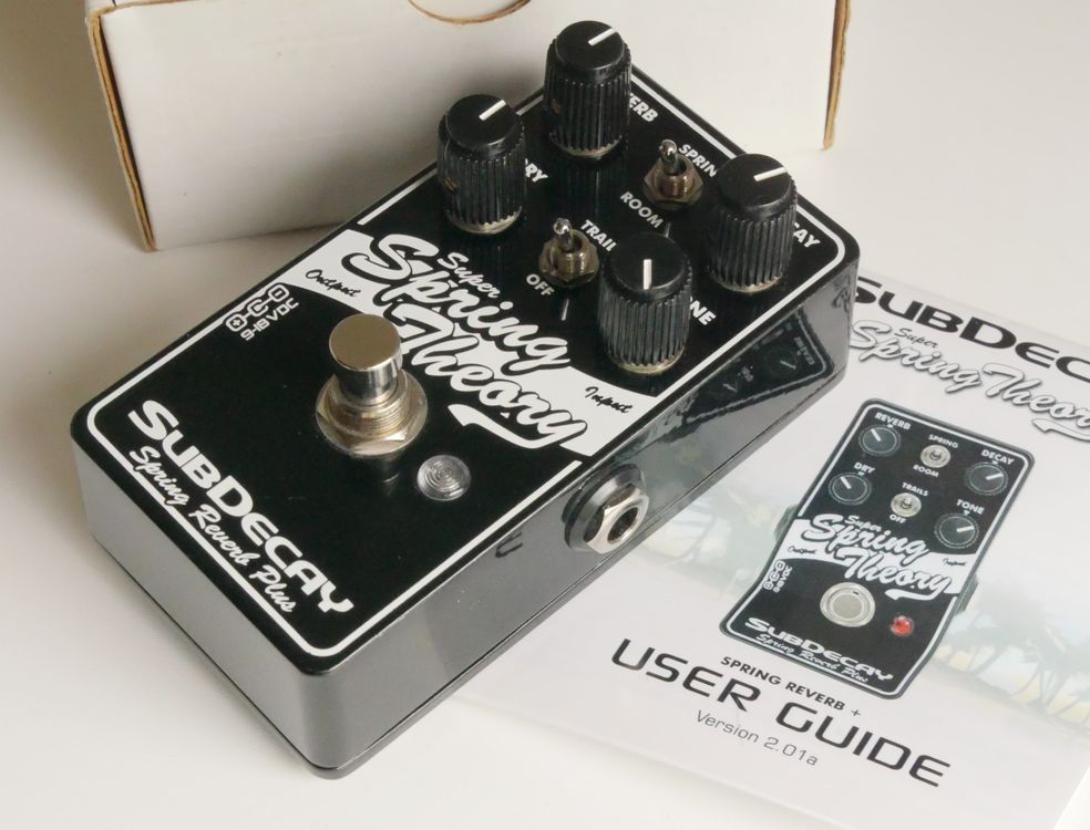 Subdecay Super Spring Theory, Reverb und Hall Pedal (Gebraucht) in Egg ...