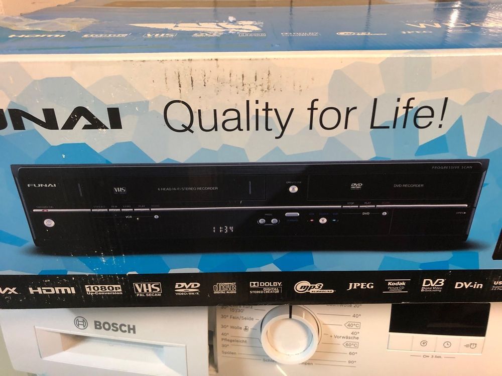 Funai wd6d-m100 vhs dvd recorder | Kaufen auf Ricardo