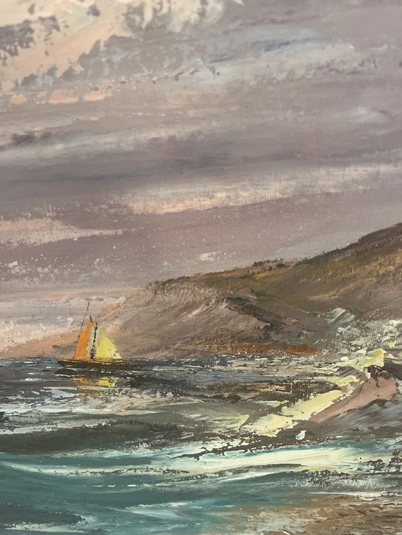 Superbe peinture à huile H.Moreillon 1979 (Gebraucht) in Crissier für ...
