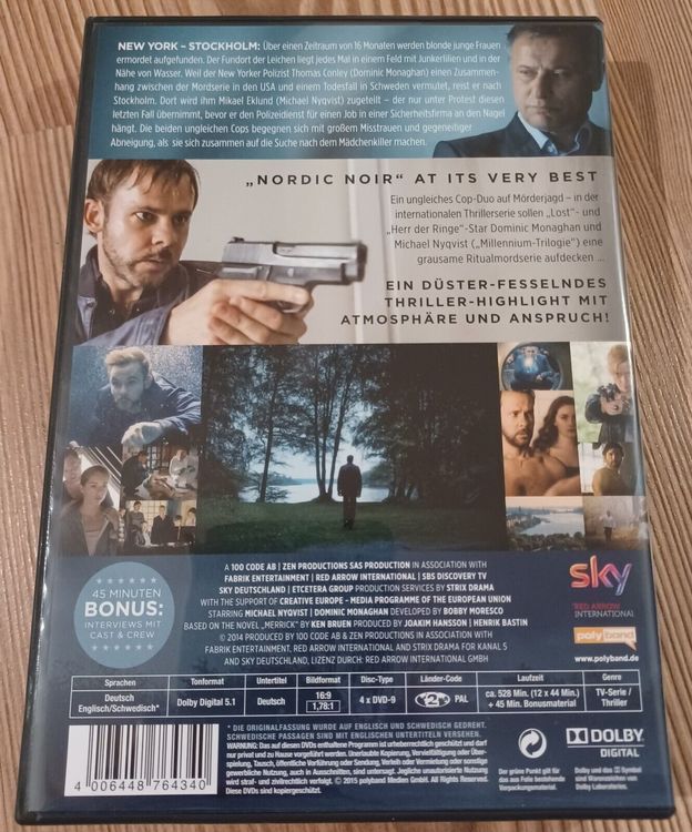 100 Code (Fernsehserie) > 4-DVD's - De -Eng - Swe