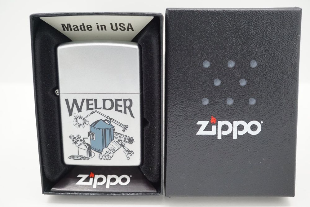 ZIPPO® AT WORK SERIE - WELDER - PRINT - 2001 - UNGEZÜNDET | Acheter sur ...