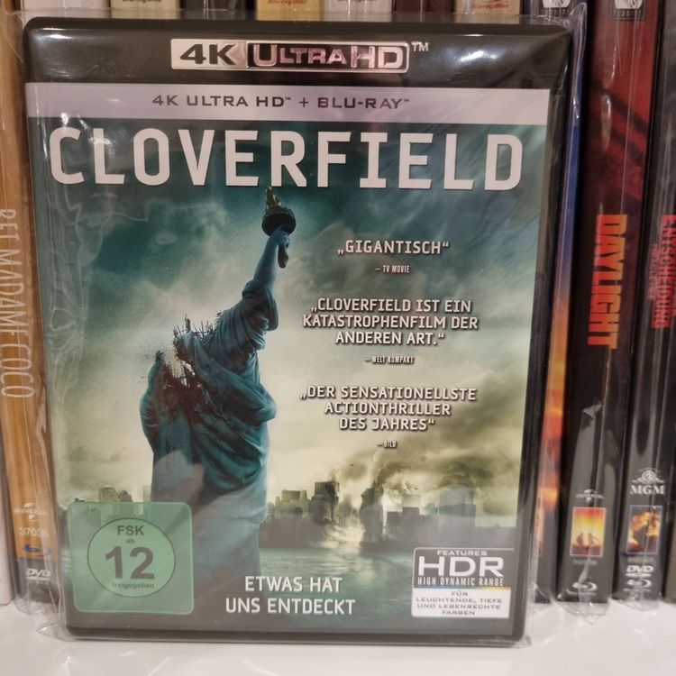 Cloverfield (4K Ultra-HD) (+ Blu-ray 2D) (Gebraucht) in Bremgarten AG ...