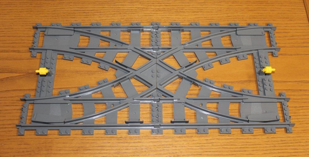 Lego 7996 Doppelweiche Weiche Kreuzung für Eisenbahn Schiene | Kaufen ...
