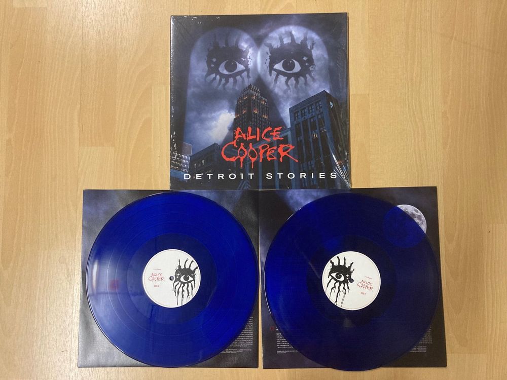 Alice Cooper – Detroit Stories (ltd. 500, blue vinyl) (Gebraucht) in ...