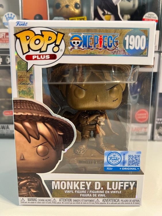 Funko POP! Animation One Piece Monkey D. Luffy Bronze Statue (Neuf avec ...