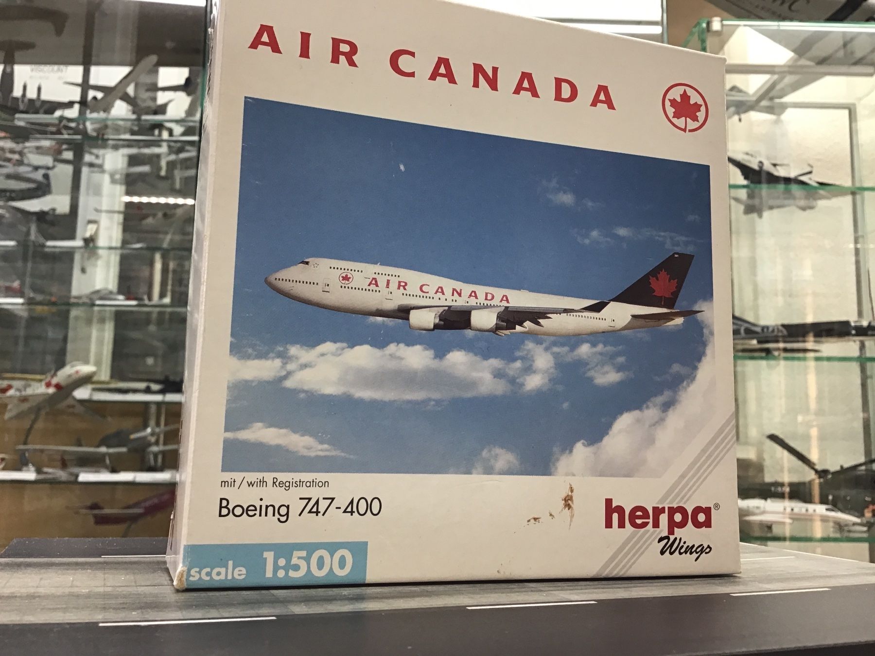 Air Canada Boeing 747-400 Modellflugzeug, 1:500 (Gebraucht) in ...