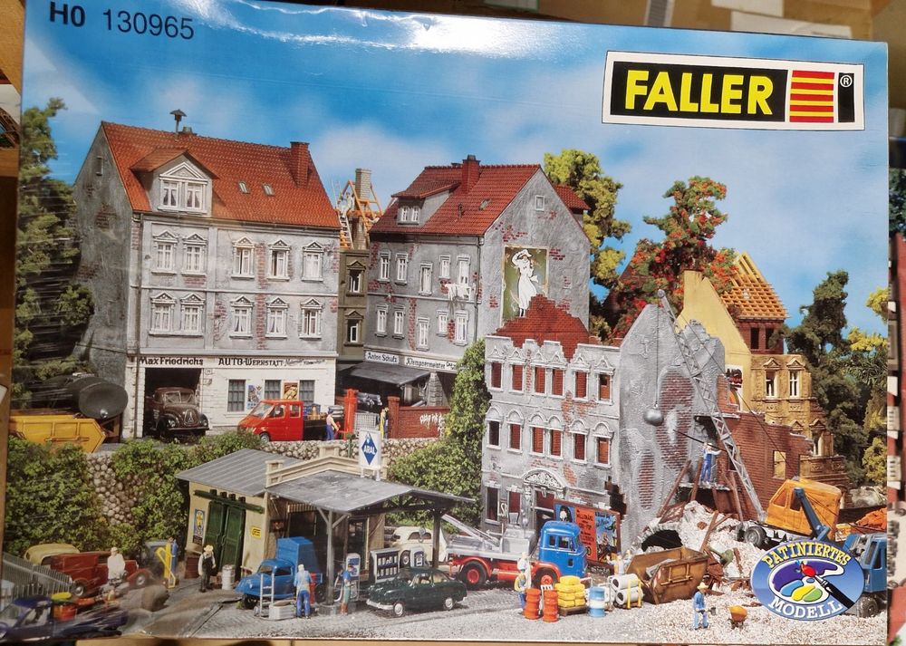 Faller Gebäudeset 4 Gebäude 50er-Jahre | Kaufen auf Ricardo
