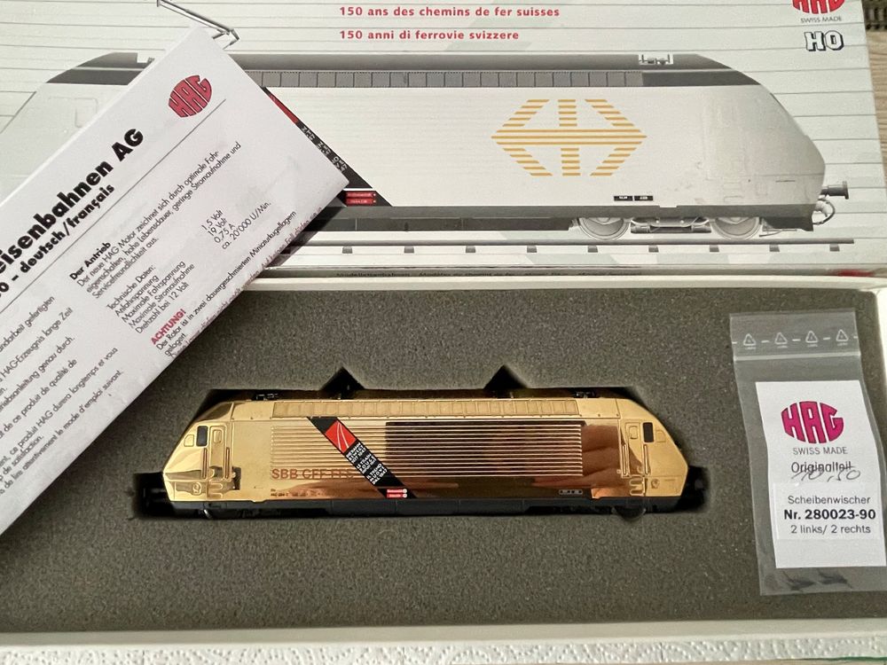 Hag HO SBB Re 460 Gold (Neu (gemäss Beschreibung)) in Rorschach für CHF ...
