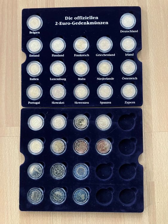 Gedenk Münzsatz 2 Euro 31 Münzen (Neu und originalverpackt) in Flums ...
