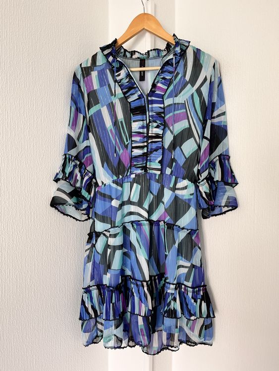 Marc Cain Dress, Size N1, Blue/Multi Colour (Gebraucht) in Lausanne für ...