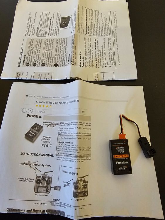 Futaba Lehrer Schüler Wireless Trainer System 2.4 GHz | Kaufen auf Ricardo