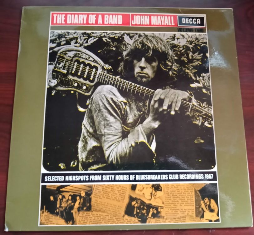 John Mayall's Bluesbreakers – Diary Of A Band Volume Two (Gebraucht) in ...