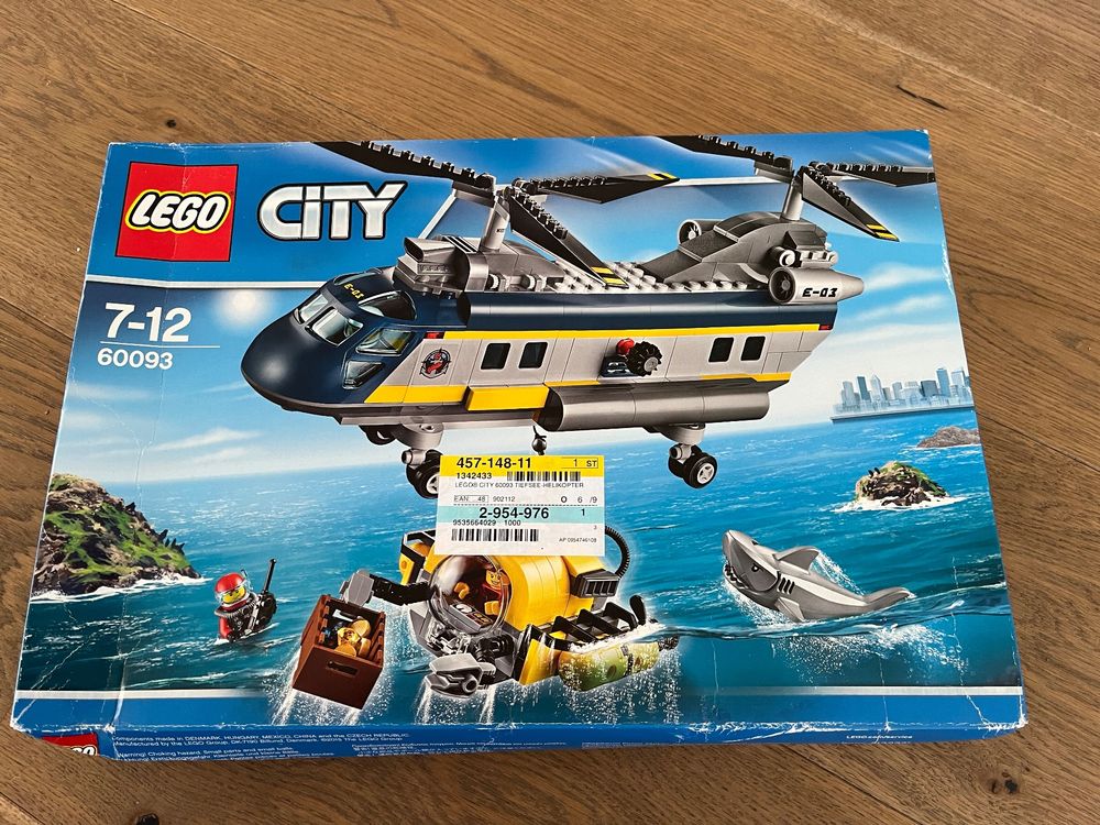 Neu: Seltenes Lego City Set Tiefsee Helikopter 60093 | Kaufen auf Ricardo