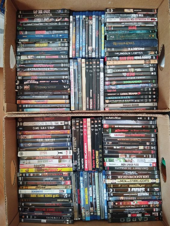 Grosse DVD Sammlung 160+ stk. (Gebraucht) in Degersheim für CHF 89 – mit Lieferung auf Ricardo ...