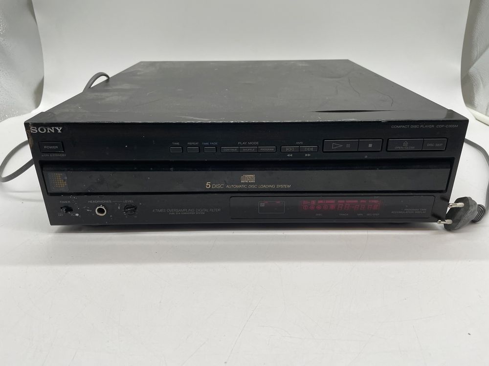Sony 5 disk CD Player in unbekanntem Zustand | Kaufen auf Ricardo