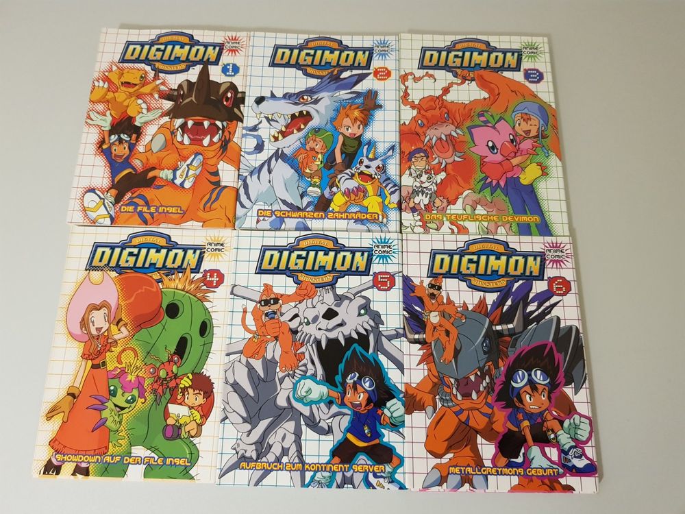 Digimon Mangas 1-6 | Kaufen auf Ricardo