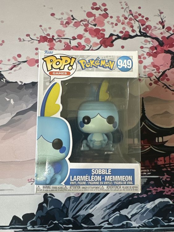 🌊 Funko Pop! Pokémon - Sobble (9cm) 🌊 (Neu und originalverpackt) in ...