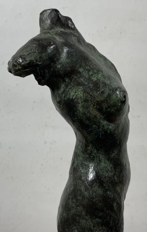 Abstrakte Frauenakt Skulptur aus Bronze Monogrammiert | Kaufen auf Ricardo