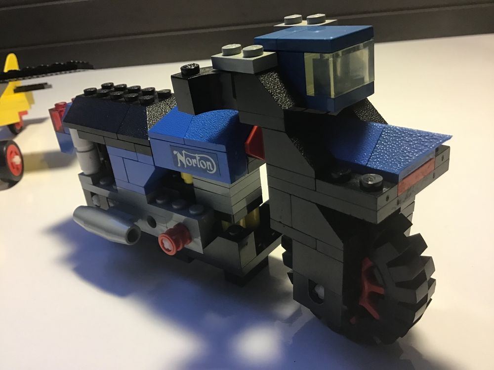 2 alte Lego Modelle von 1976 "NORTON MOTORRAD/FLUGZEUG | Kaufen auf Ricardo