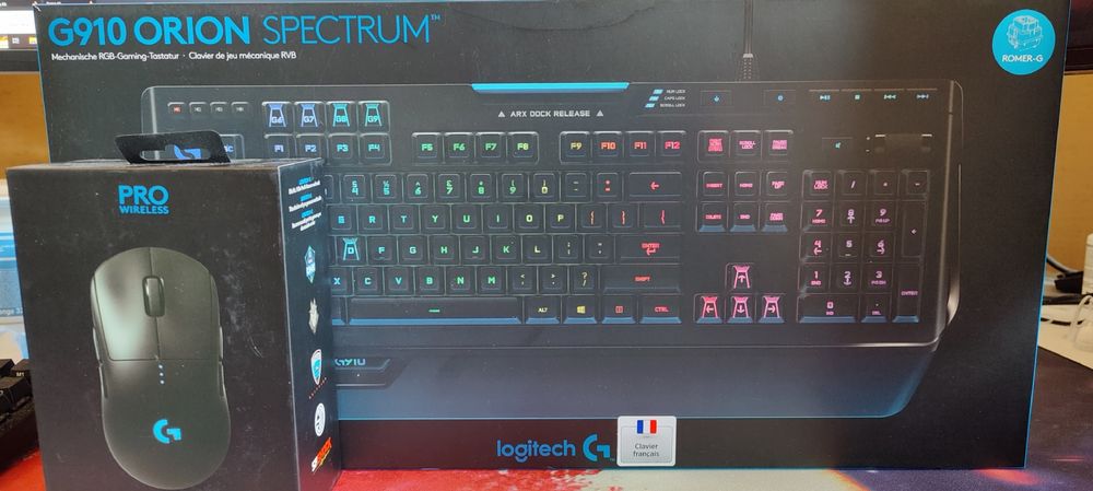Logitech GPRO + G910 gaming clavier/Tastatur | Kaufen auf Ricardo