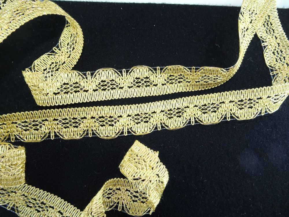 Spitze Spitzenborte gold (Neu und originalverpackt) in Bächli (Hemberg ...