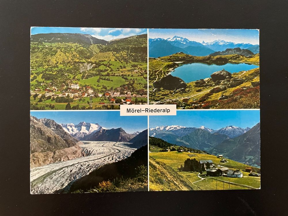 AK VS Mörel-Riederalp am grossen Aletschgletscher (Gebraucht) in Thal für CHF 1 – mit Lieferung ...