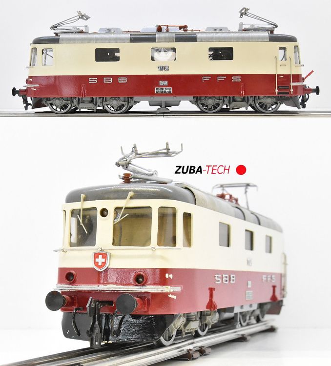 Eigenbau E-Lok Re 4/4 II TEE SBB Spur 0 3-Leiter GS ohne OVP (Gebraucht) in St. Gallen für CHF ...