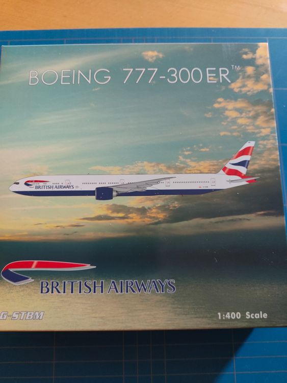 1:400 Phoenix British Airways B777-300ER G-STBM (Neu und ...