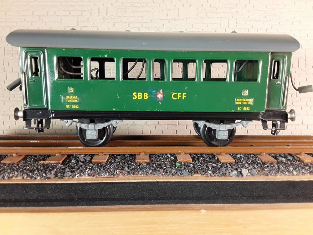 Modelleisenbahn _ Buco _ 8693 _ Personenwagen SBB _ Spur 0 (Gebraucht) in Uerikon für CHF 39 ...
