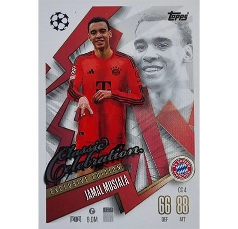 TOPPS CL MATCH ATTAX 24/25 JAMAL MUSIALA EXCL. EDITION cc4 (Neu (gemäss ...