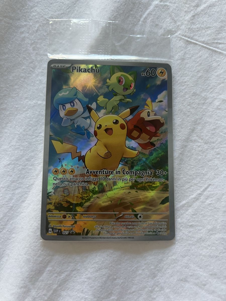 Pikachu Promo SVP 027 SEALED (Neu und originalverpackt) in Celerina für ...