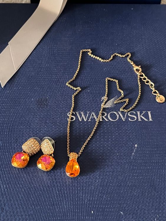LOLA & GRACE BY SWAROVSKI SET GOLD ORANGE TRAUM (Gebraucht) in Kirchleerau für CHF 21 – mit ...