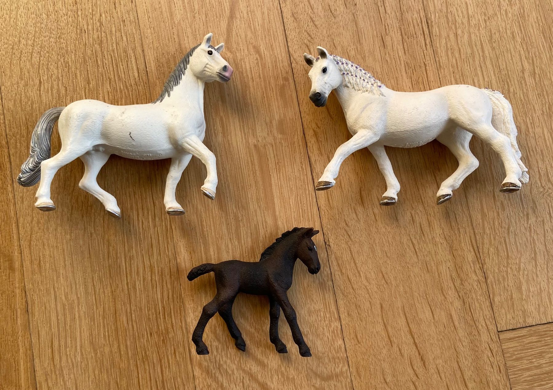 Schleich Pferde Familie "Lipizzaner", 3 Stk. (Gebraucht) in Basel für ...