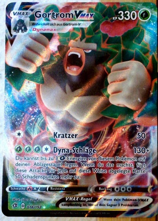 Pokémon Sammelkarte Gortrom VMAX | Kaufen auf Ricardo